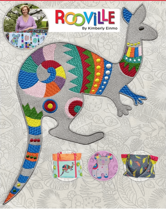 Janome Kimberly Einmo’s Rooville Embroidery Collection