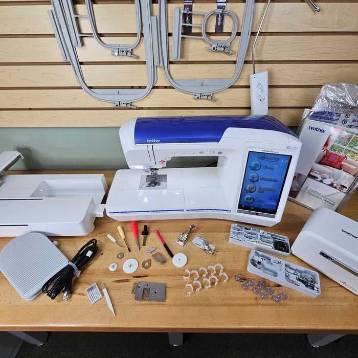 Brother Quattro 6000D Sewing and Embroidery USED - Sewing