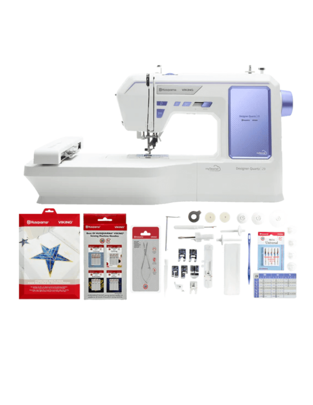 Viking Designer Quartz 29 Sewing & Embroidery Machine Pre-order only