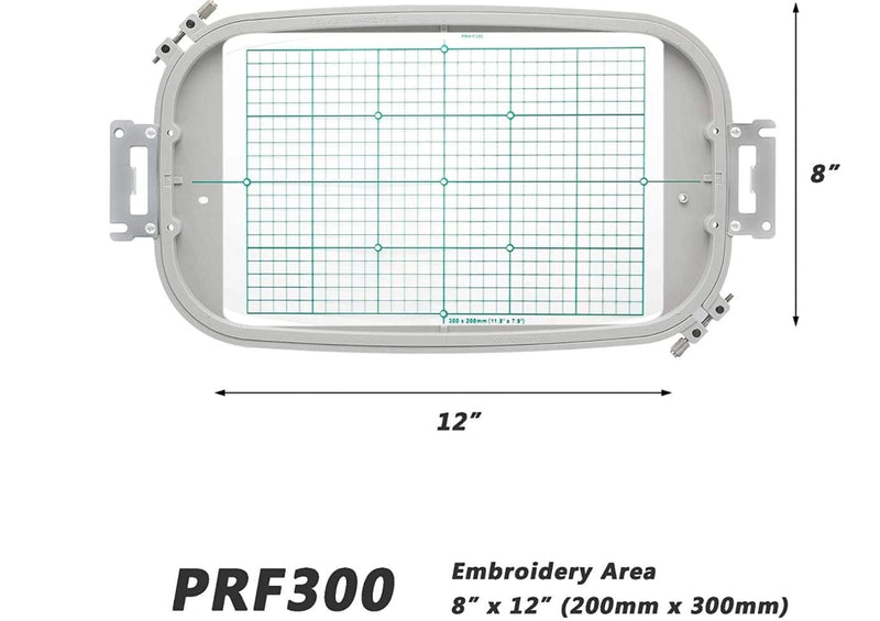 Brother PRF300 Flat Frame for Bulky Items, 12" x 8"