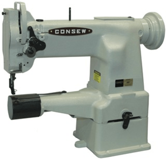 Consew 207 10" Heavy Duty 1 Needle Cylinder Bed Darning and Mending Lo