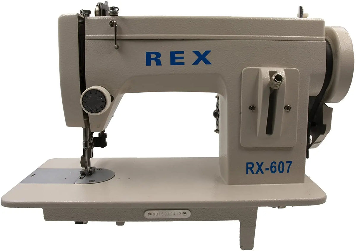 Rex RX607 All Metal Portable Walking Foot Straight Stitch Sewing Machi