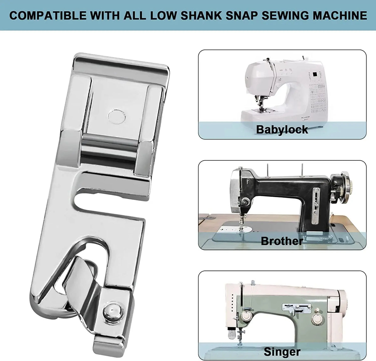 Universal 15 Piece Sewing Machine Presser Walking Feet Kit